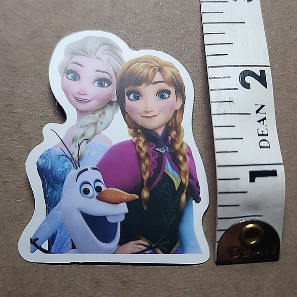 Disney | Art | 51015 Frozen Elsa Anna Olaf Disney Vinyl Sticker | Poshmark